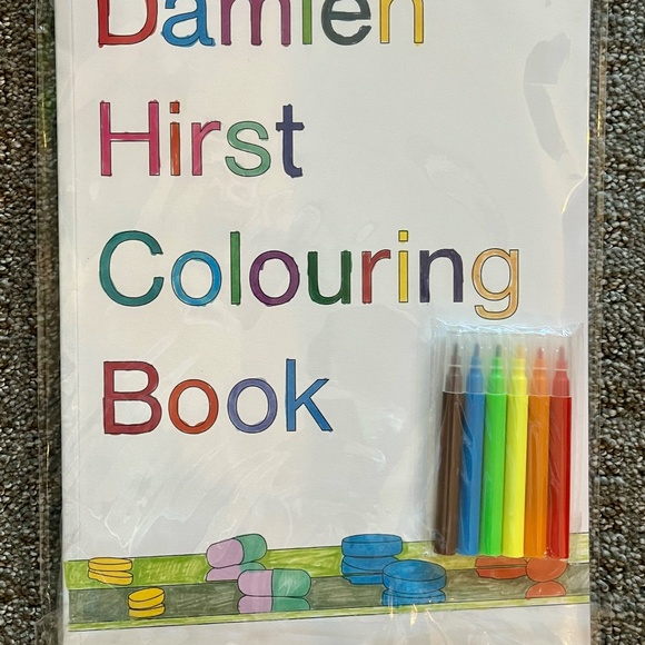 Other | Damien Hirst Colouring Book | Poshmark